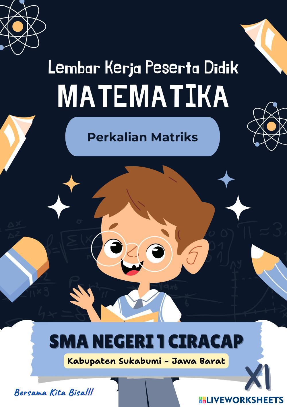 LKPD Perkalian Matriks_1 7867020 | Asep Kusnandar | Live