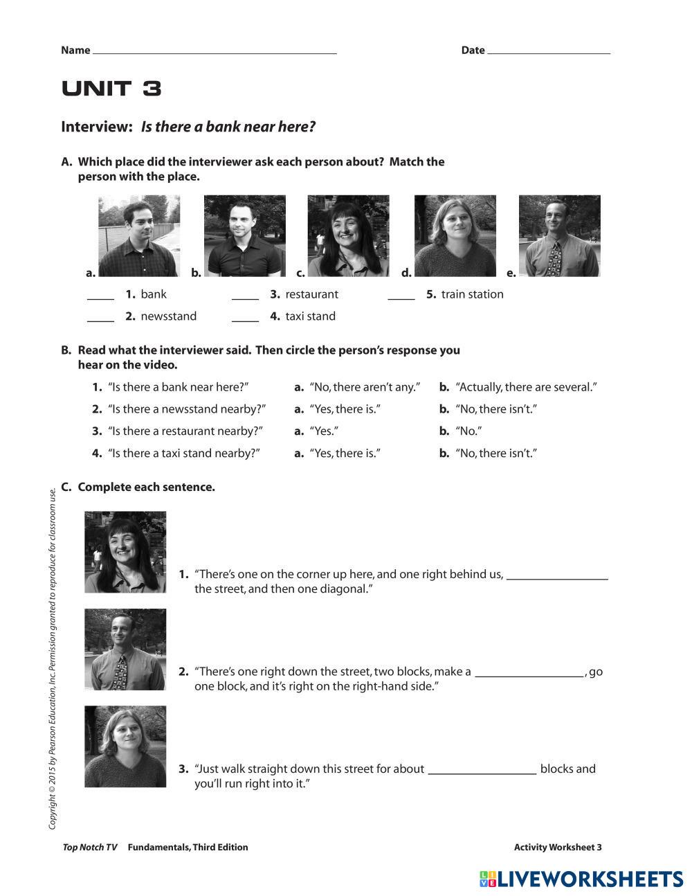 7996671 | TN Fundamentals - Unit 3 - Worksheet | Helen