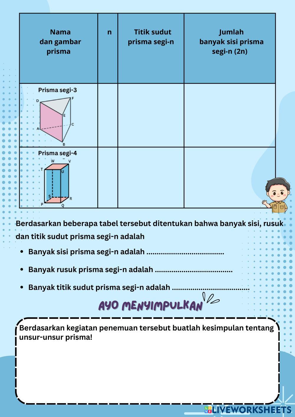 7998122 | Unsur-unsur Prisma dan Limas | merinnn