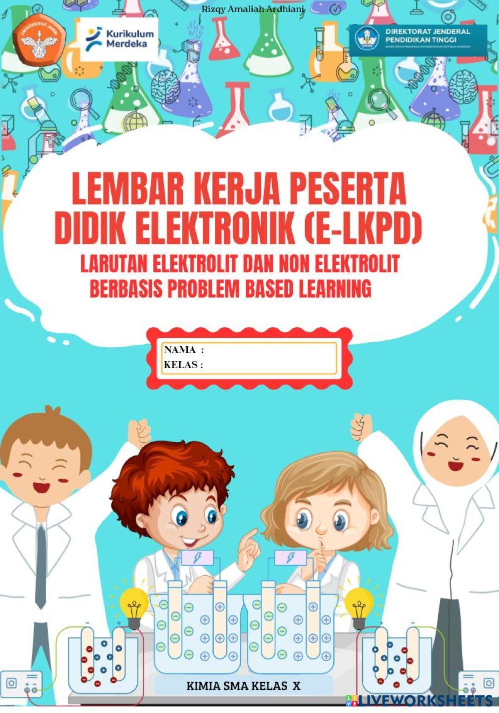 7999162 | e-LKPD Larutan Elektrolit dan Non Elektrolit