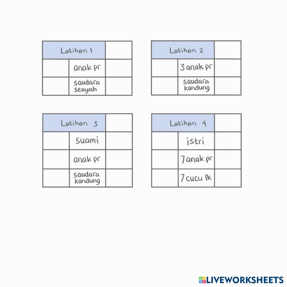 8003799 | Anak pr 1/2 2/3 | Bayu Sakti | LiveWorksheets