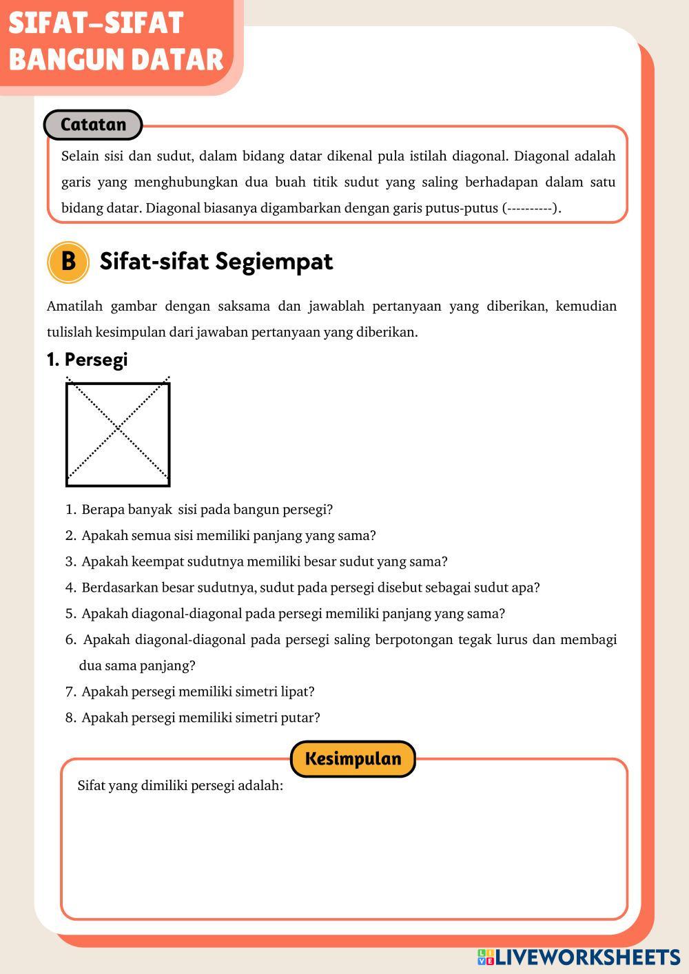 LKPD Sifat-sifa… | Free Interactive Worksheets | 8012813