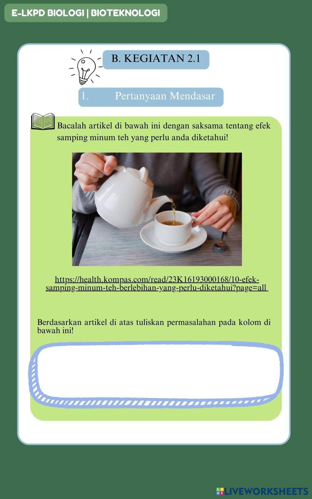 BIOLOGI | Free Interactive Worksheets | 8014631