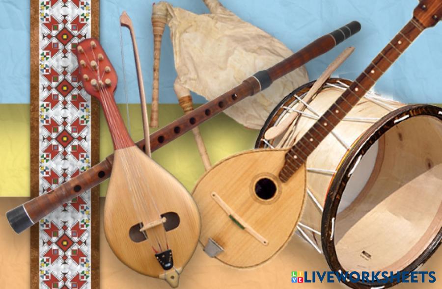 Music instrumen… | Free Interactive Worksheets | 8017374