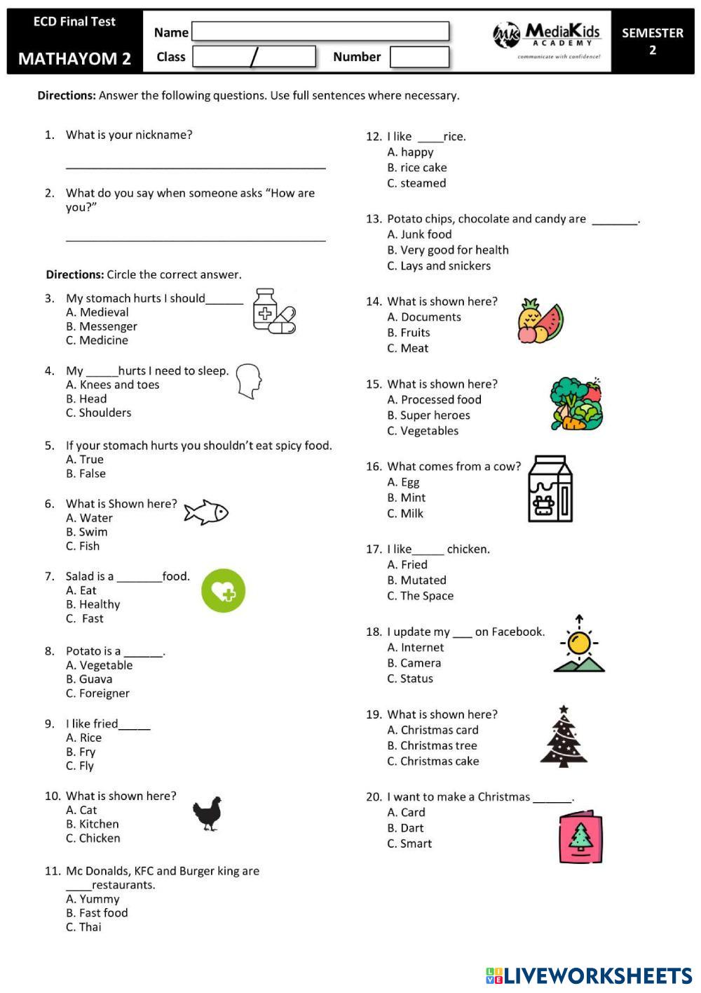 M2FINAL_SEM2 | Free Interactive Worksheets | 8023251