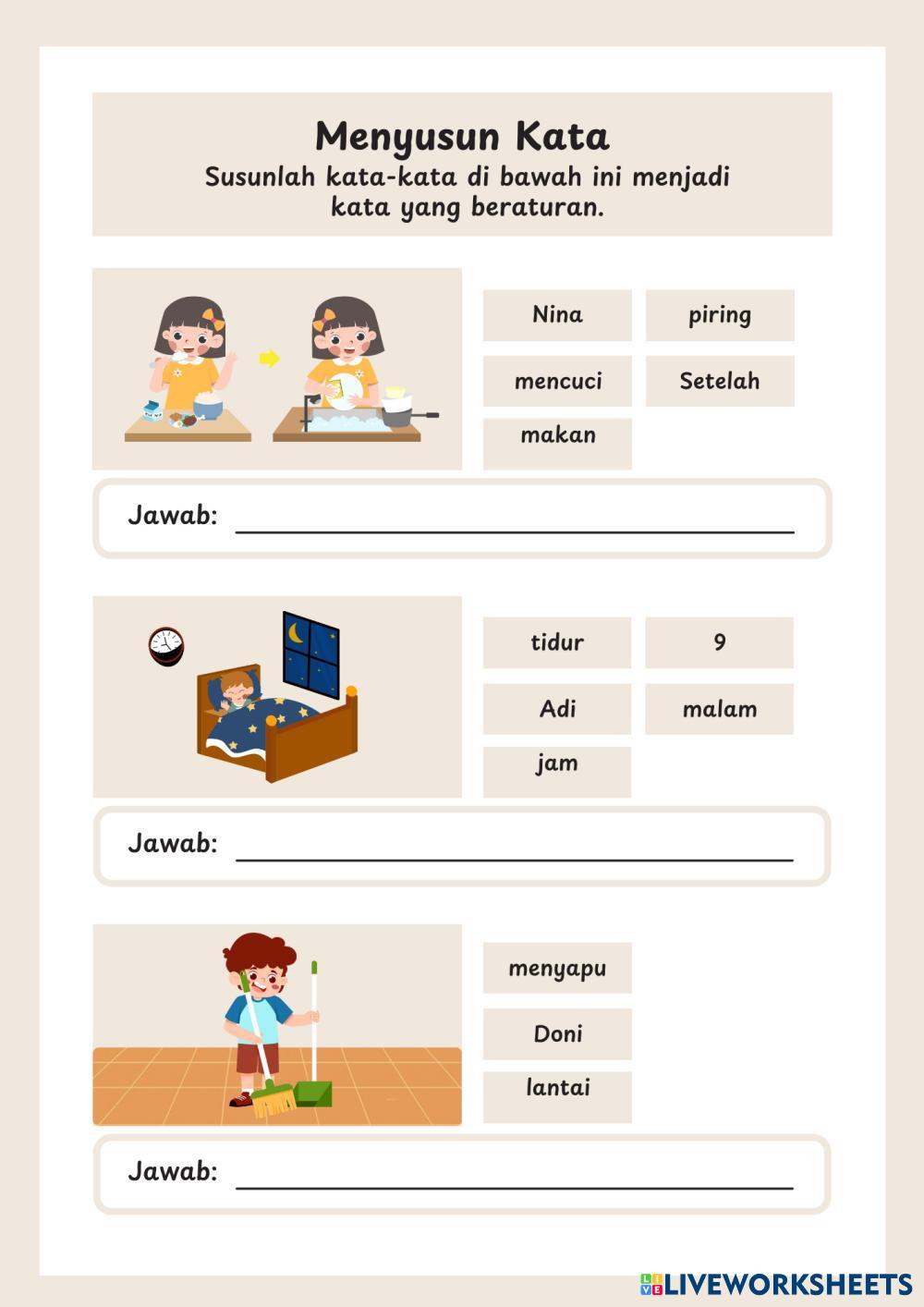 AKU PATUH ATURAN | Social Studies Worksheets | 8269337