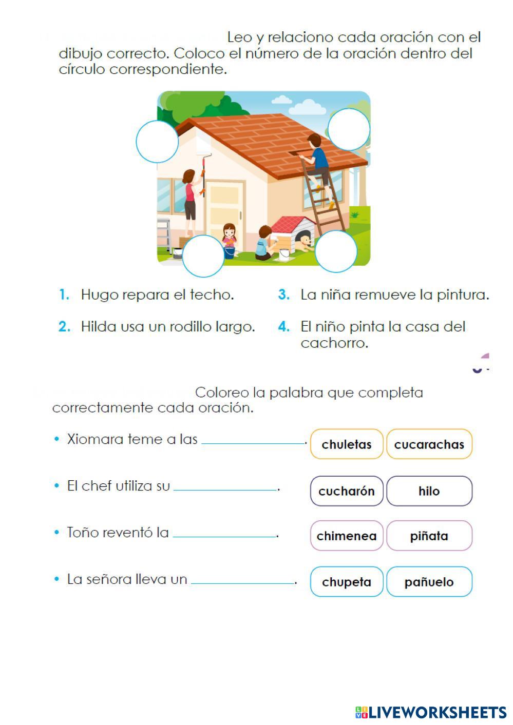 REFUERZO LECTO-… | English Language Worksheets | 8282463