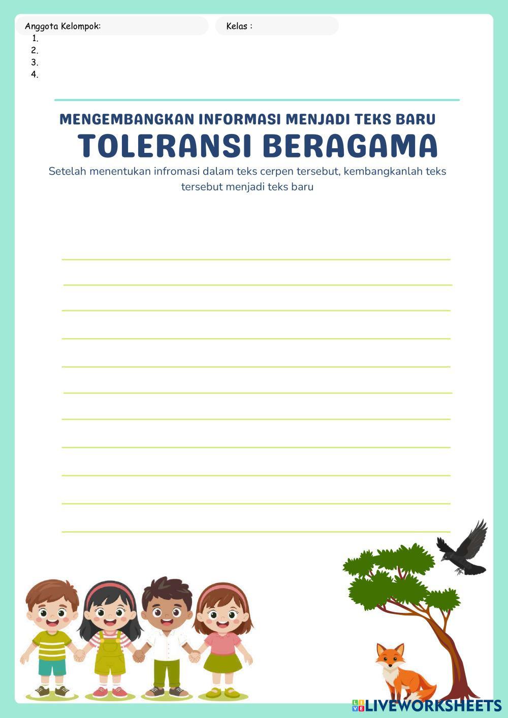 LKPD BAHASA IND… | Social Studies Worksheets | 8287827