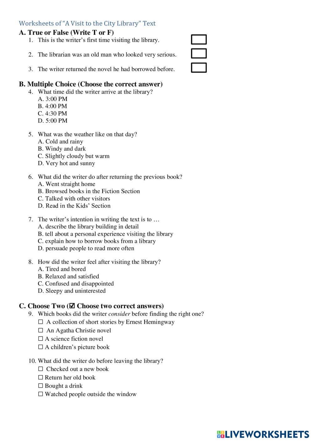 Recount Text _ … | English Language Worksheets | 8289680
