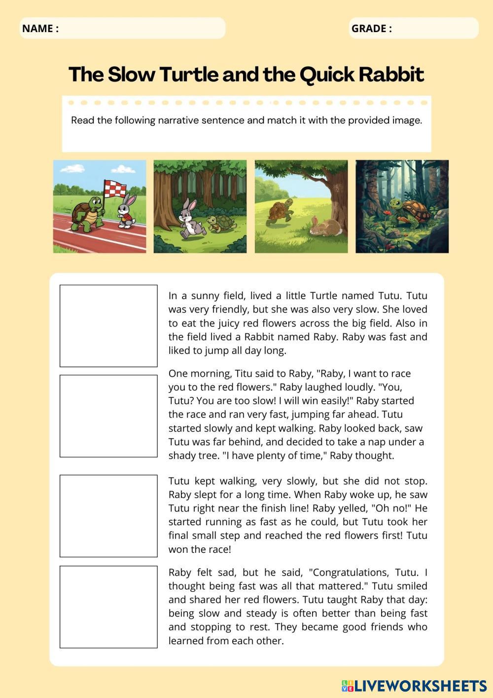 Narrative text | English Language Worksheets | 8298314