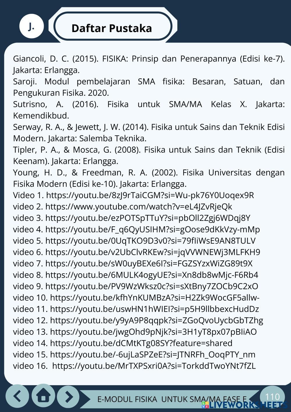 Dapus | Science Worksheets | 8312459