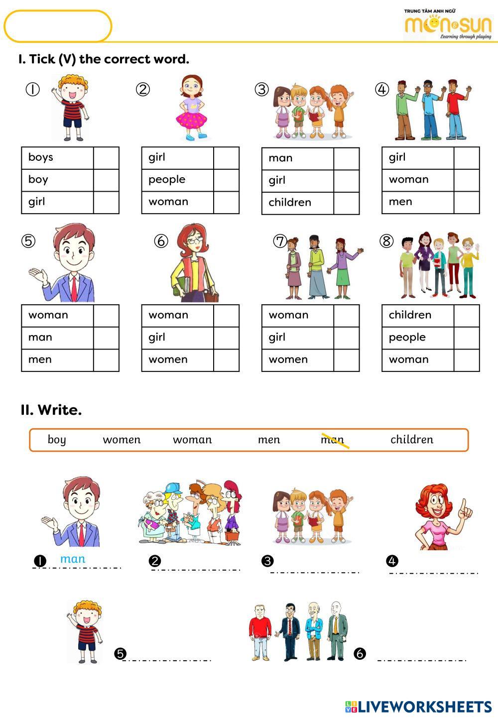 singular and pl… | English Language Worksheets | 2856850