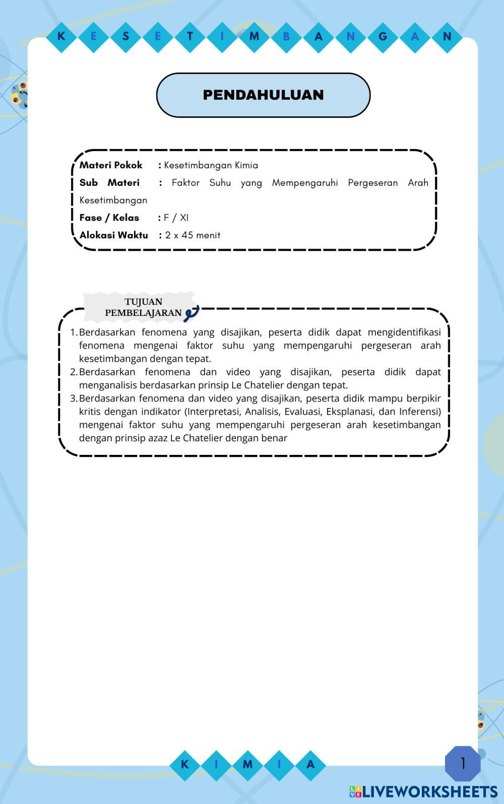 Worksheet | LiveWorksheets