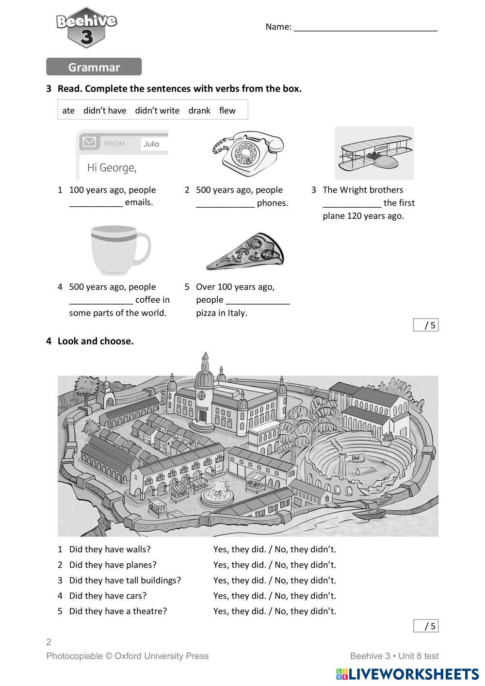 8029076 | Beehive 3 Unit 8 Test | KHANH CHI NGUYEN