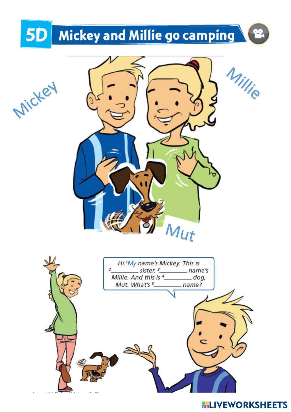 8031059 | Mickey Millie and Mut | Lisztig Evelin