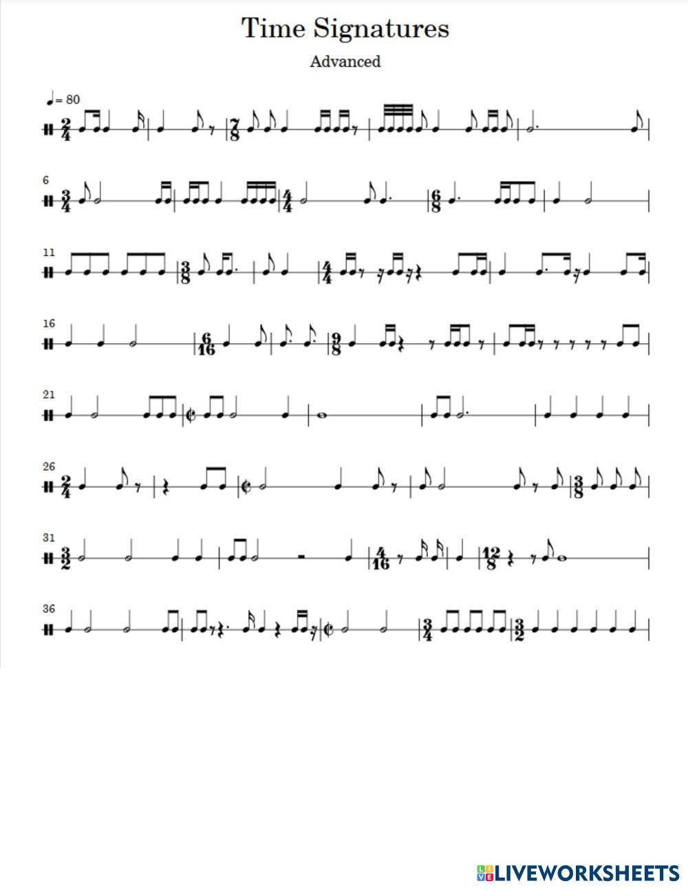 8030754 | Time Signatures | Sara Jennings