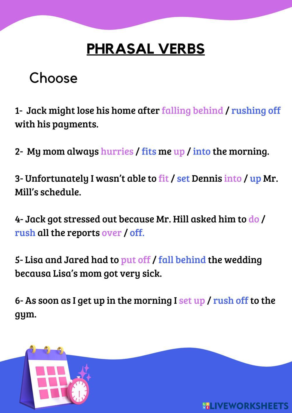 8036171 | Phrasal Verbs | maravijess | LiveWorksheets