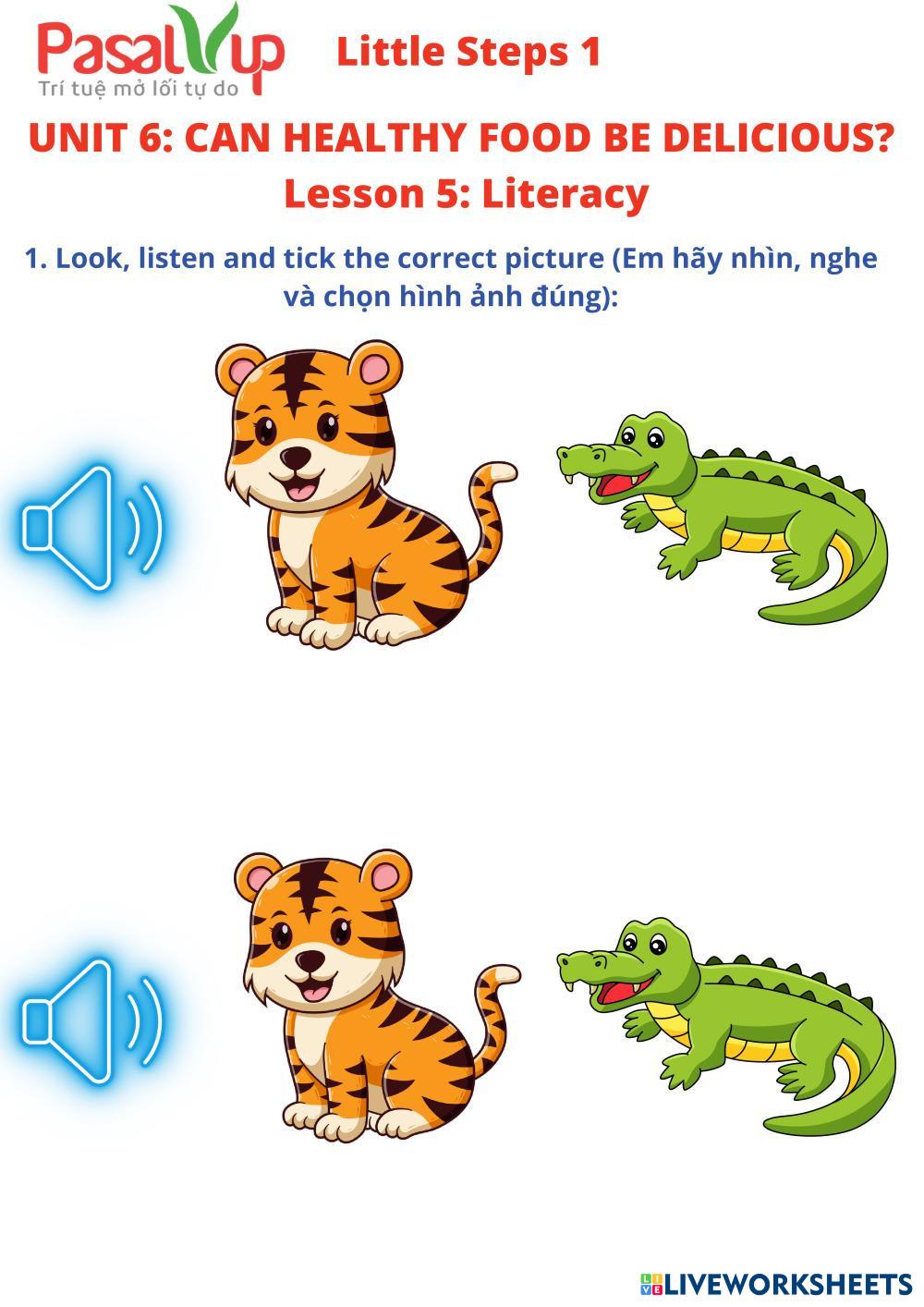 8043280 | 5. Lesson 5 - Unit 6 - Little Steps 1