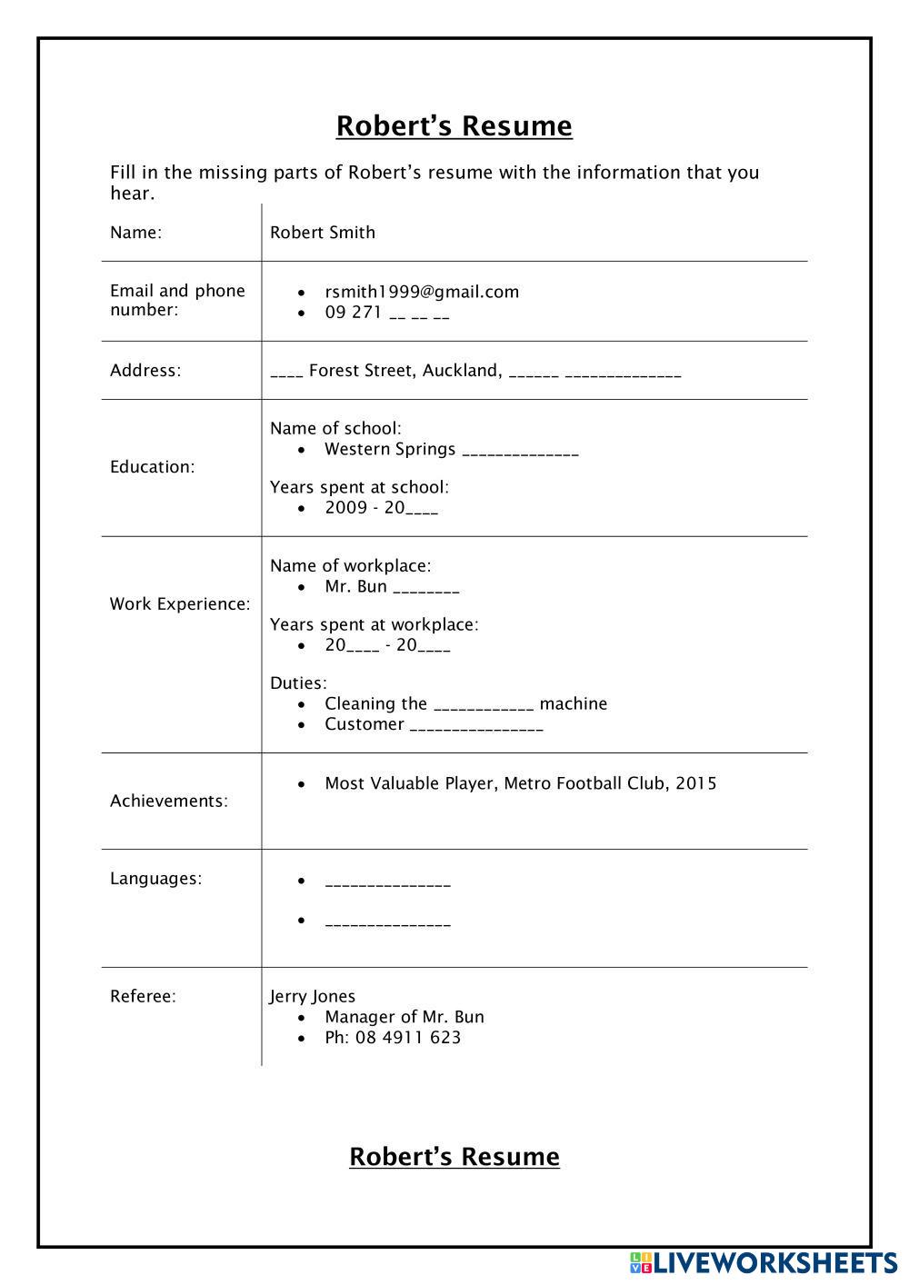 8043865 | Complete the CV | lauraruizrojas3