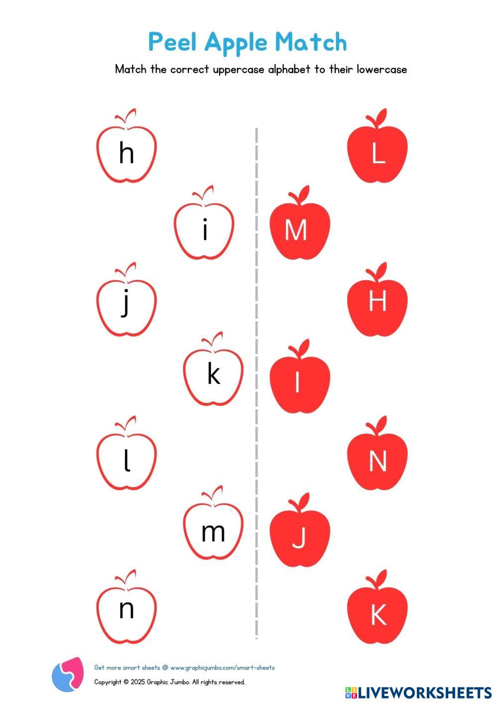 8046467 | apple alpha | Jumbo Team | LiveWorksheets
