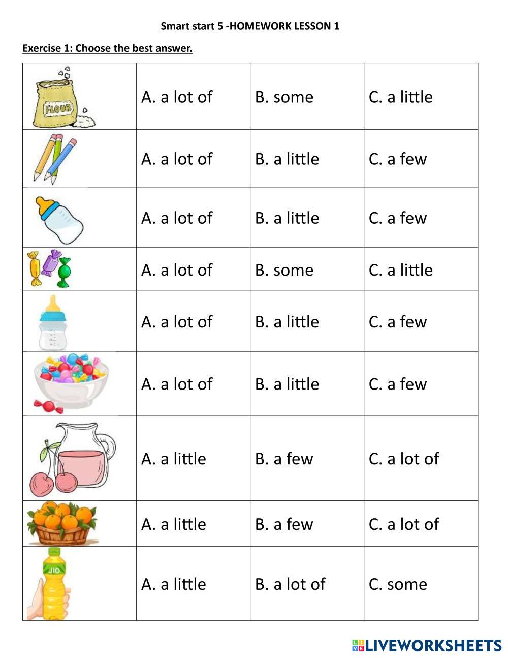 G5-Lesson 1 | Free Interactive Worksheets | 8054264