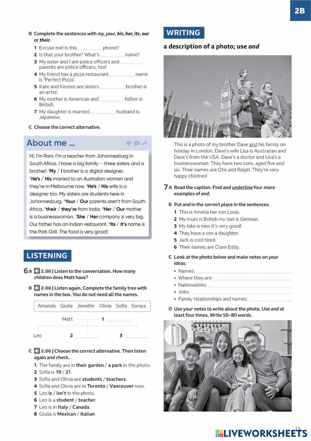 SPEAK OUT A1 Le… | Free Interactive Worksheets | 8054740