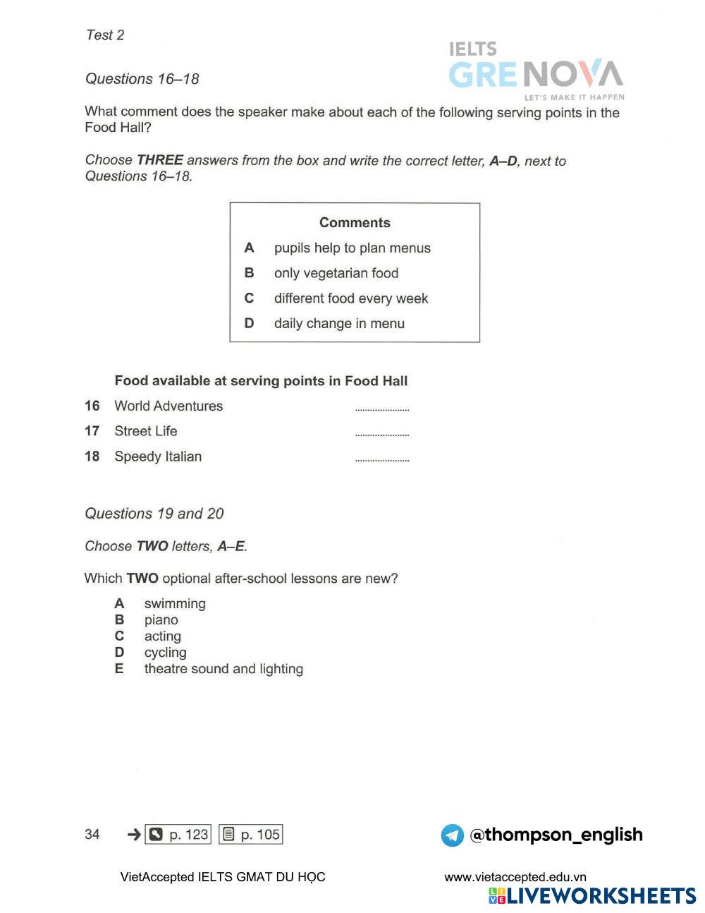 Cambridge IELTS… | Free Interactive Worksheets | 8058348