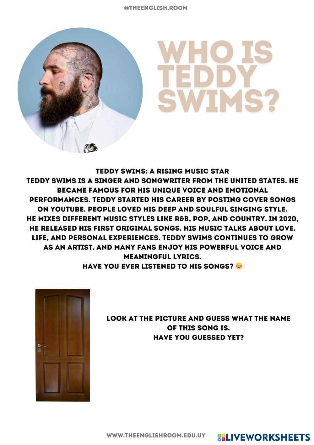 THE DOOR SONG | Free Interactive Worksheets | 8060513