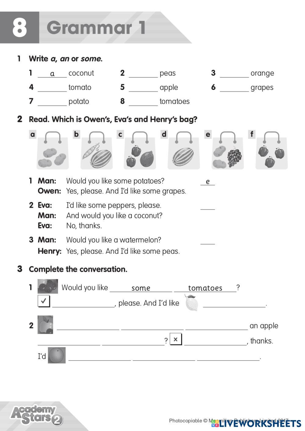 8061715 | AS2 - Unit 8 - Grammar 1 | Nguyễn Thị Thanh