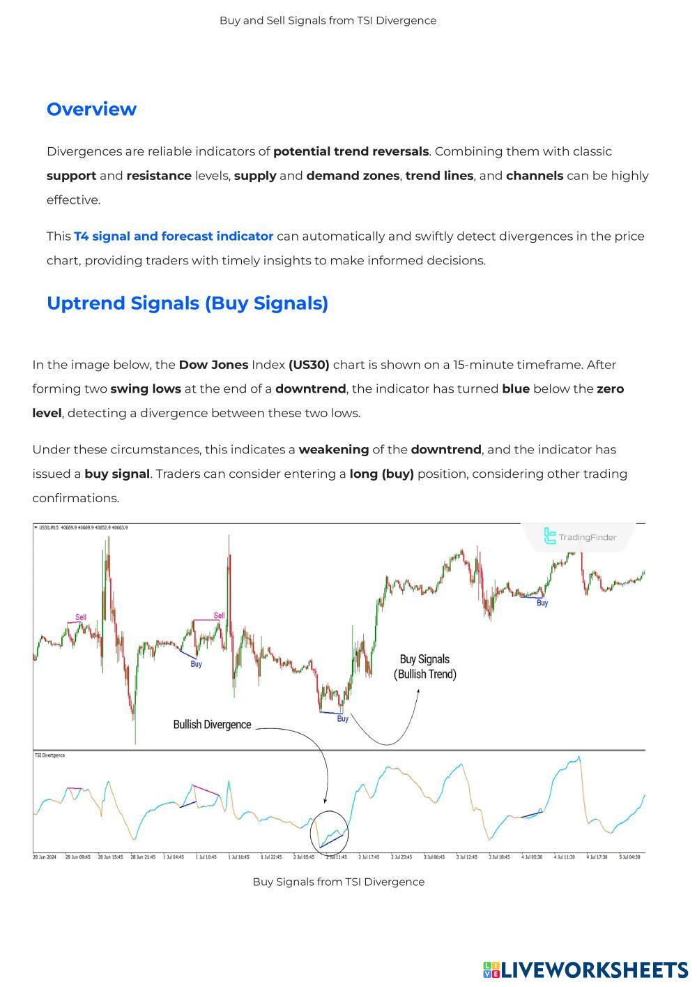 8062631 | TSI Divergence Indicator for MetaTrader4
