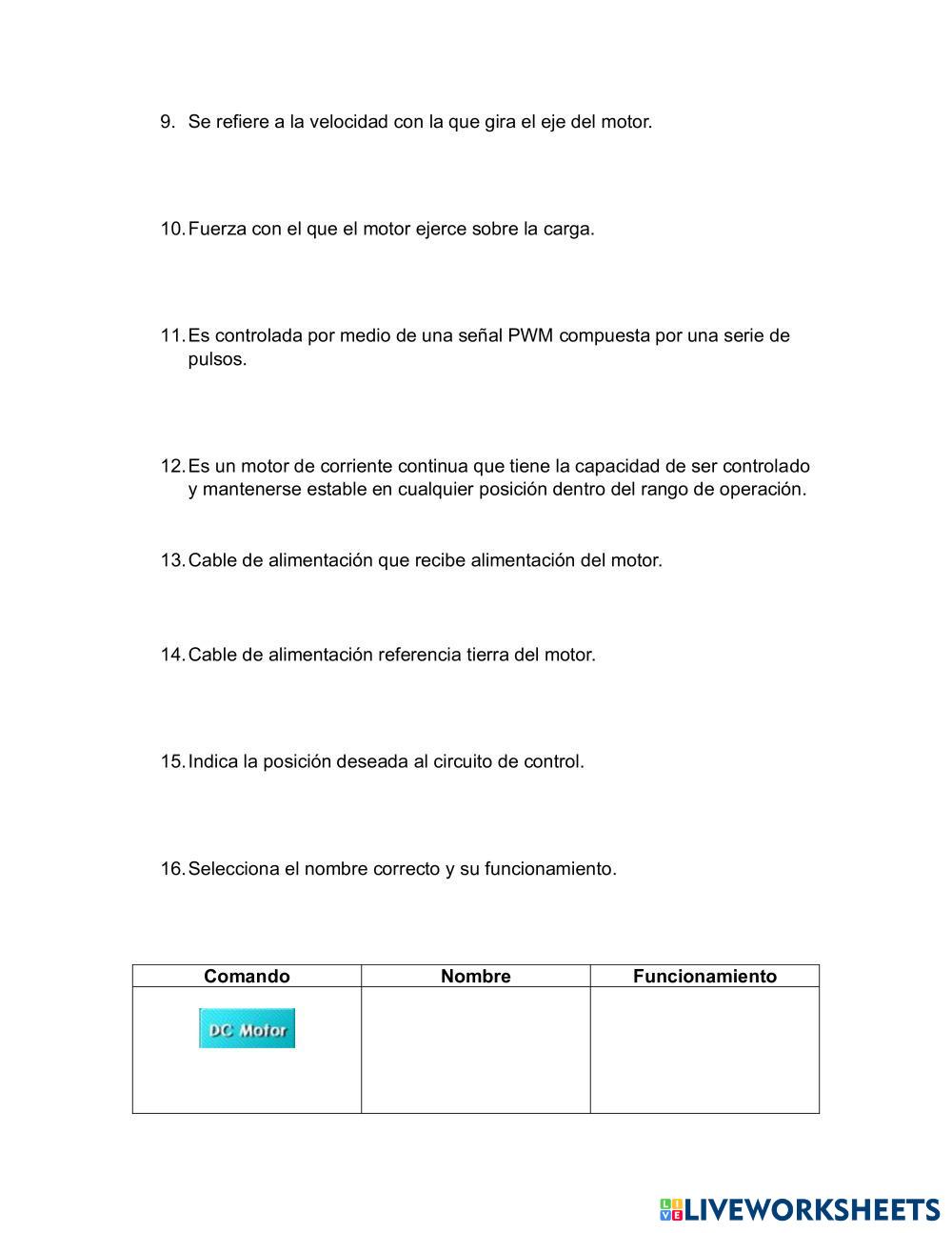 Introducción a … | Free Interactive Worksheets | 8064605