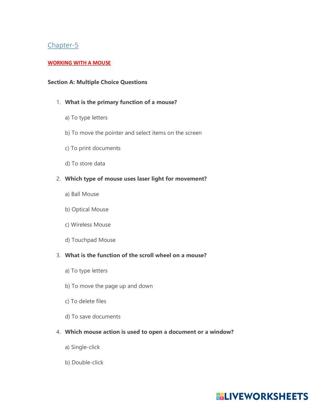 COMPUTER 2_5 | Free Interactive Worksheets | 8071577