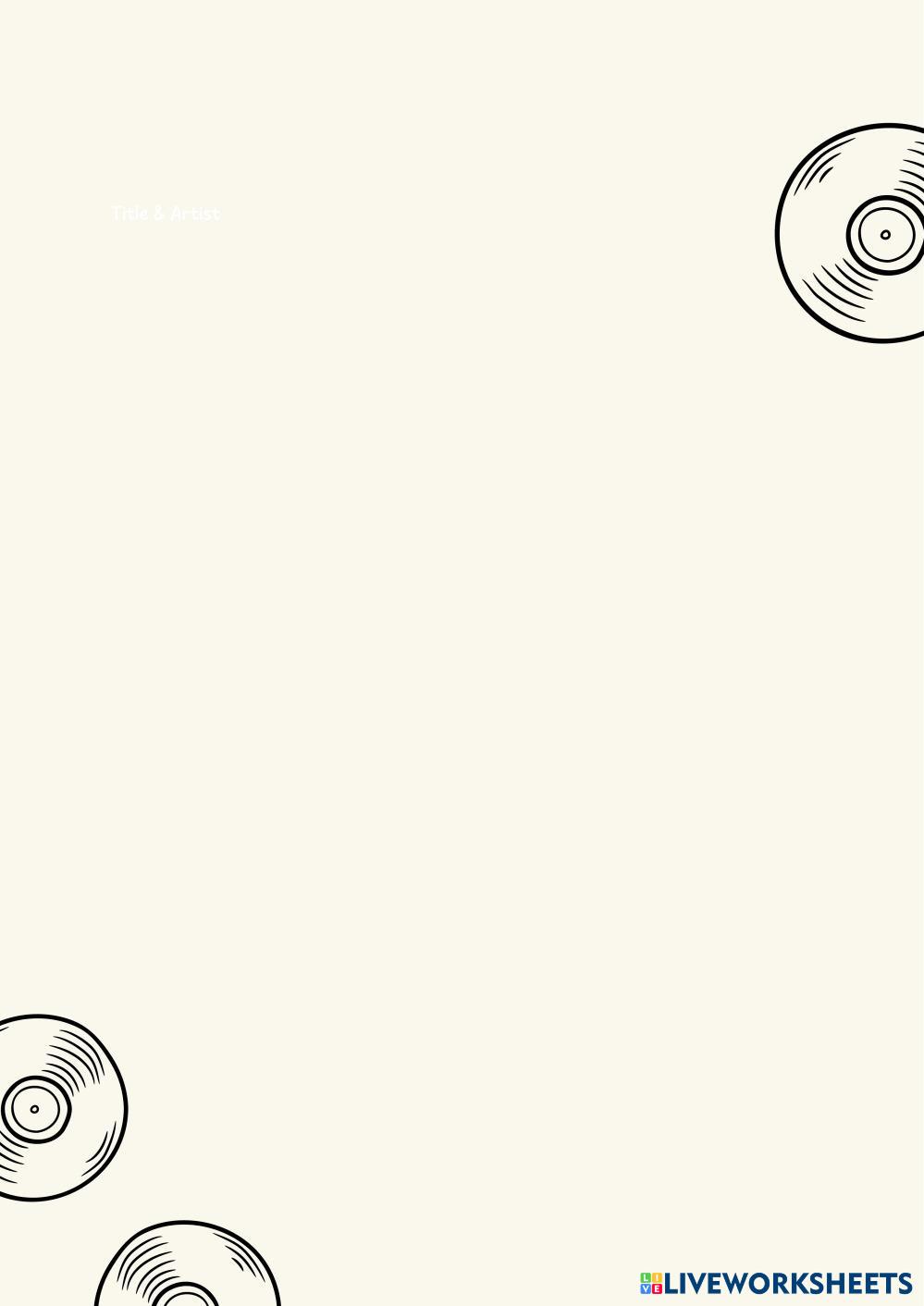 Lose Control - Teddy Swims (Elementary) | LiveWorksheets