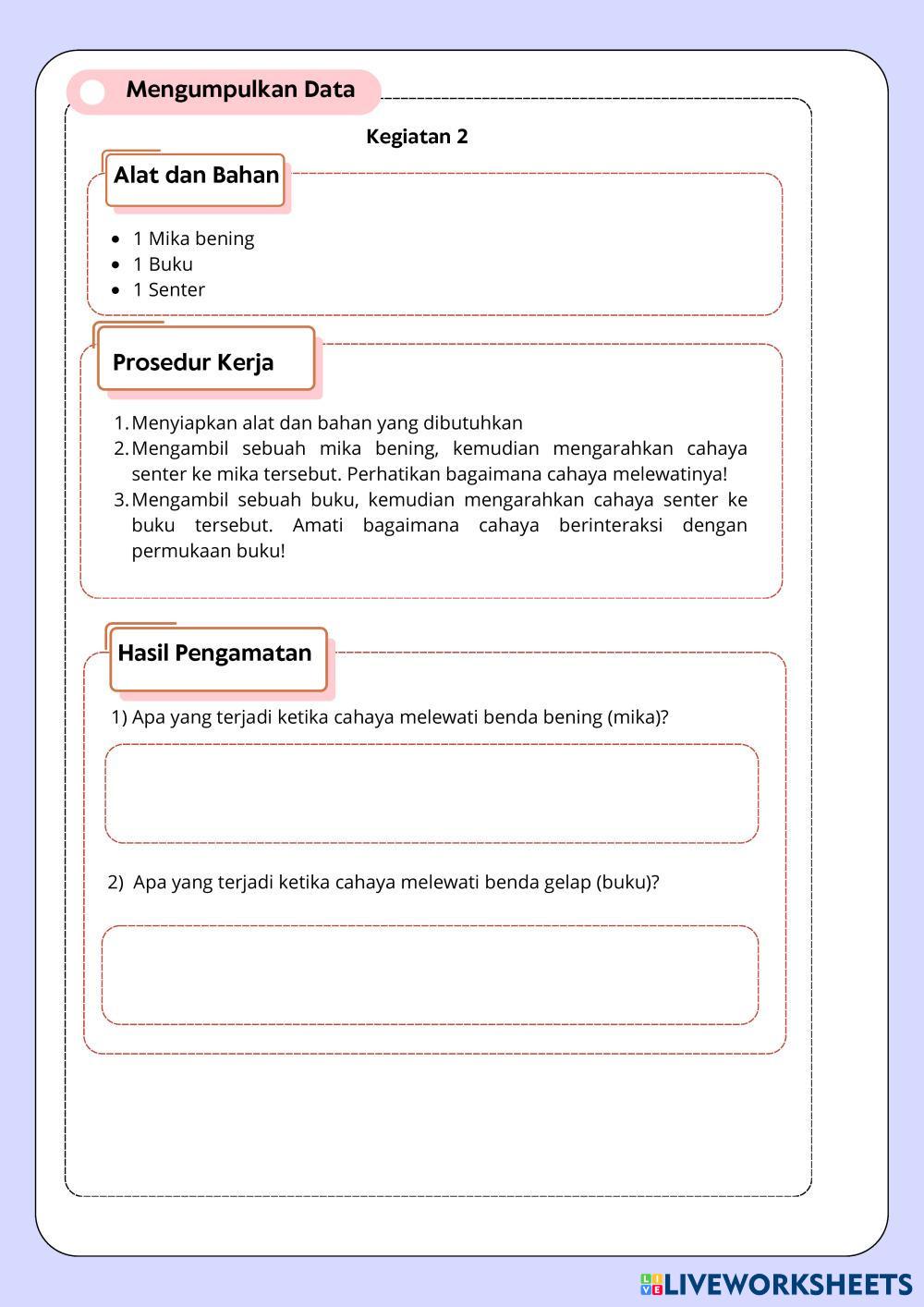LKPD SIFAT-SIFA… | Free Interactive Worksheets | 8073195
