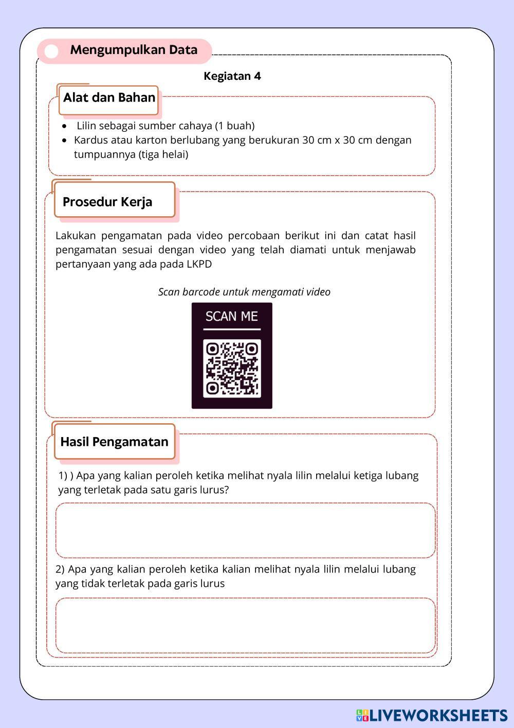 LKPD SIFAT-SIFA… | Free Interactive Worksheets | 8073195