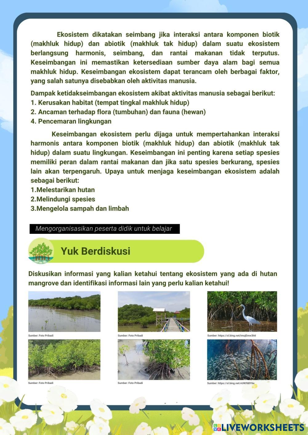 Keseimbangan Ek… | Science Worksheets | 8074974