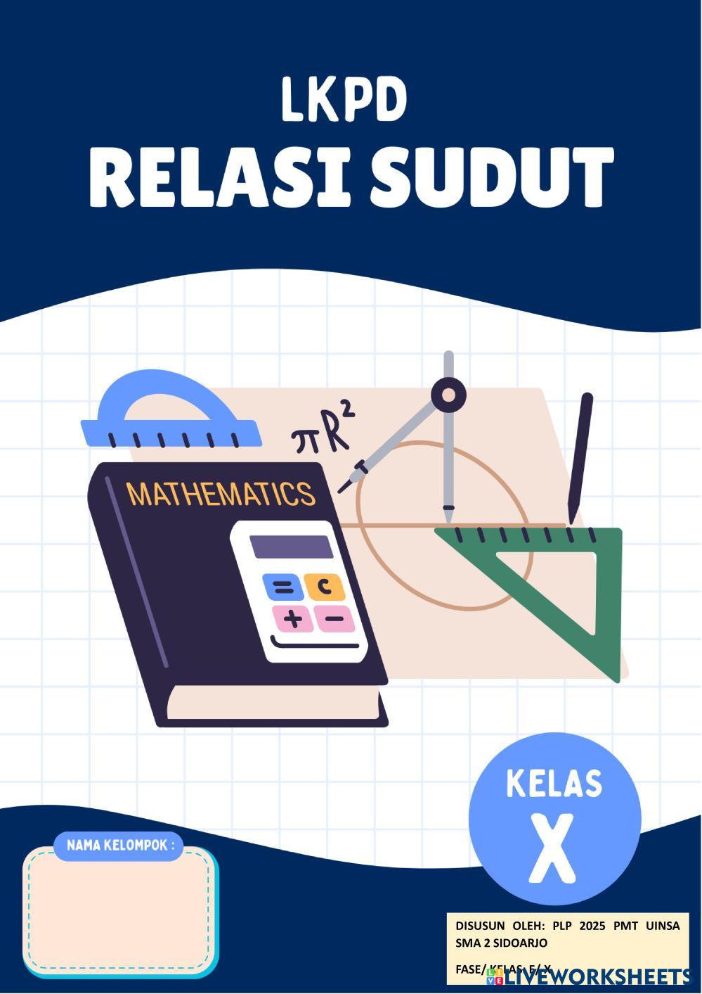 8075020 | LKPD X-2 RELASI SUDUT | PLP SMANDA