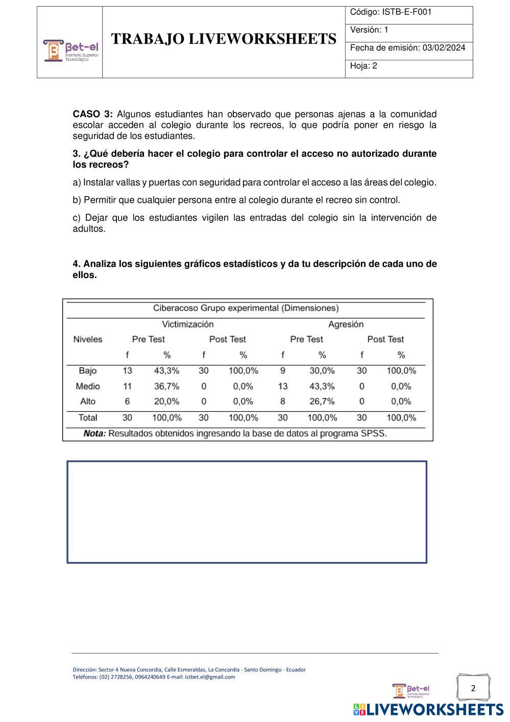 Diseño y Evalua… | Free Interactive Worksheets | 8075782