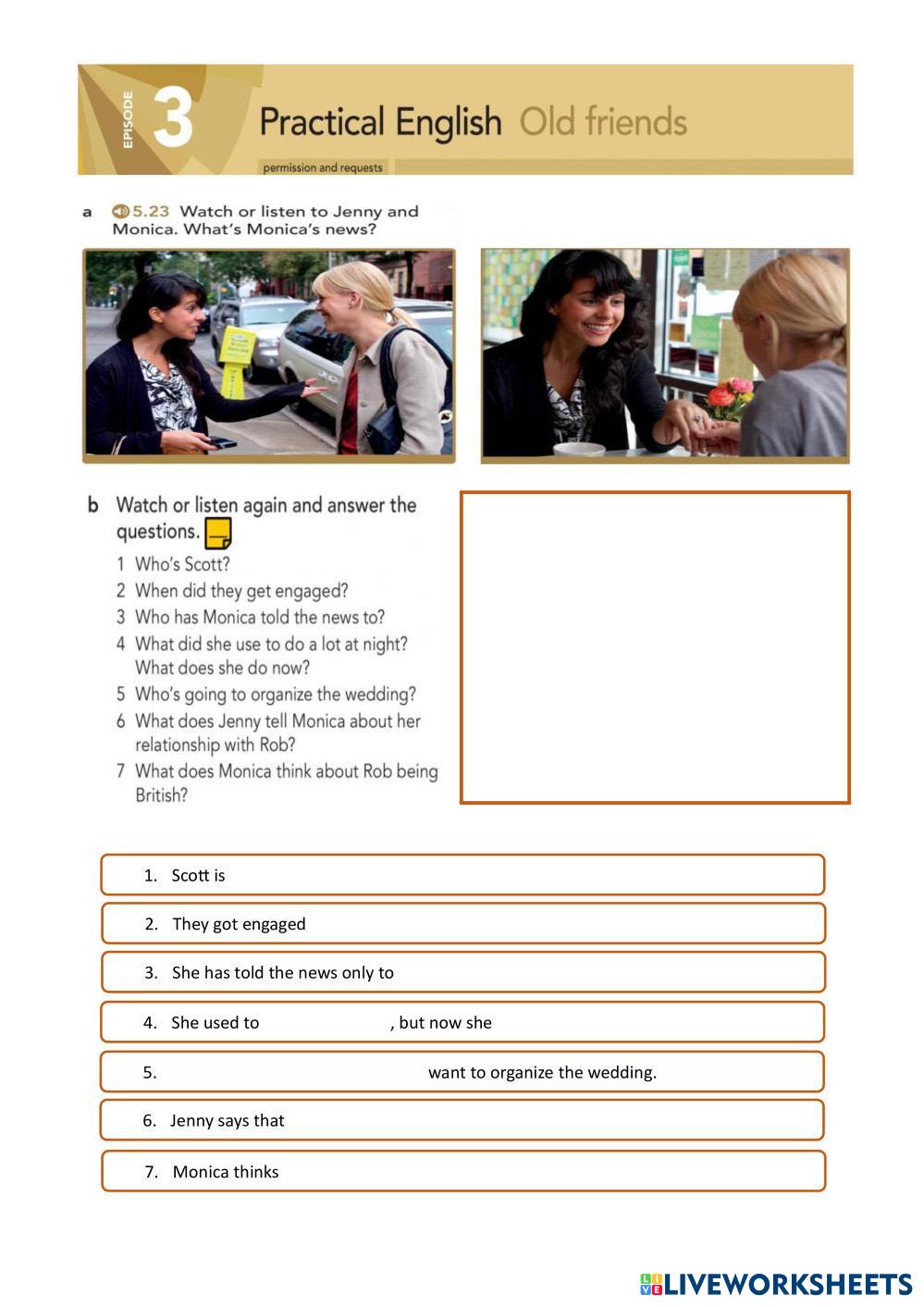 PRACTICAL ENGLI… | Free Interactive Worksheets | 8075829