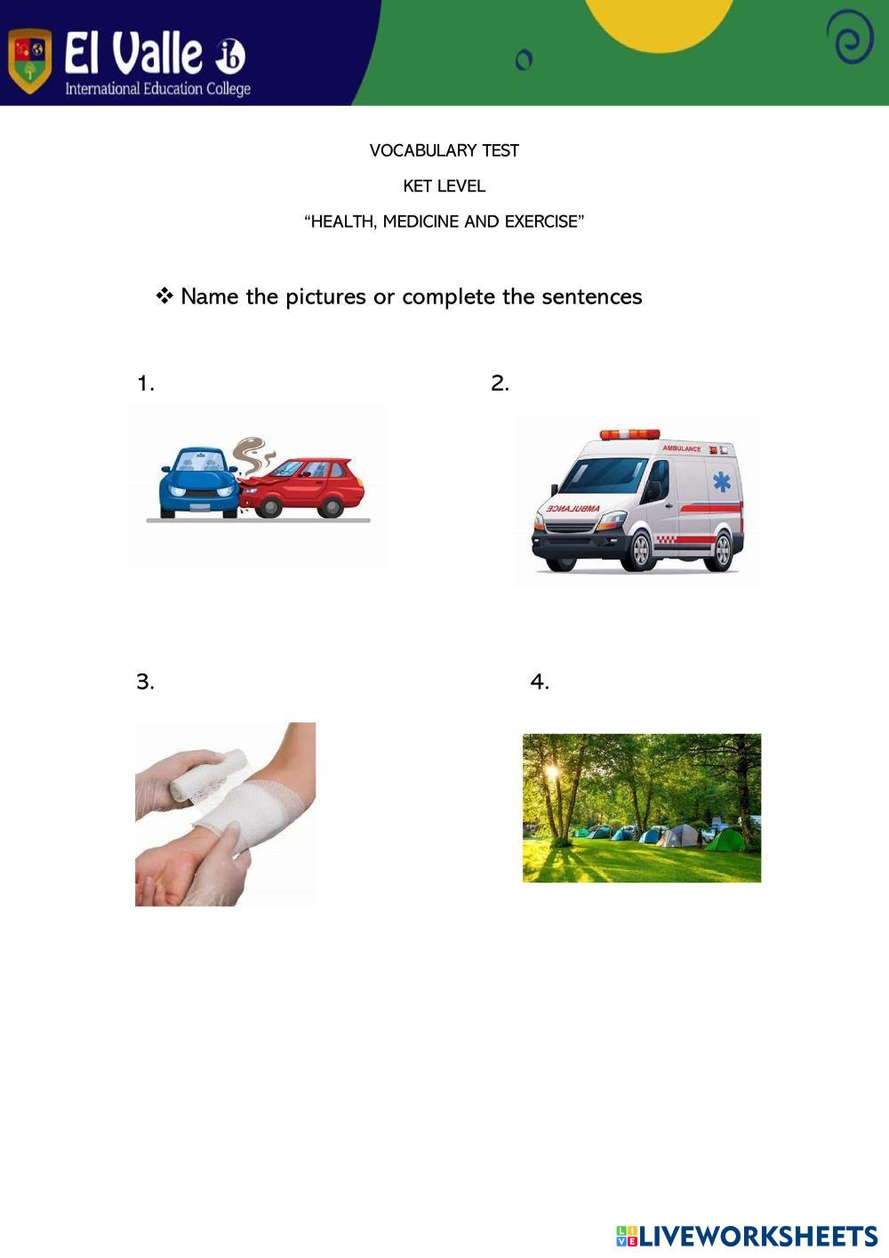 KET VOCABULARY:… | Free Interactive Worksheets | 8077535