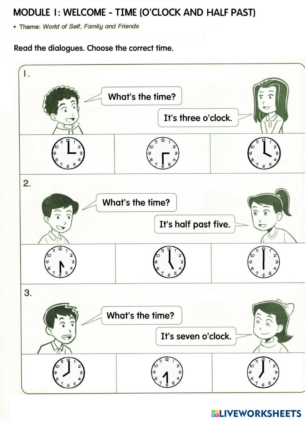 Module 1: Welco… | Free Interactive Worksheets | 8079311