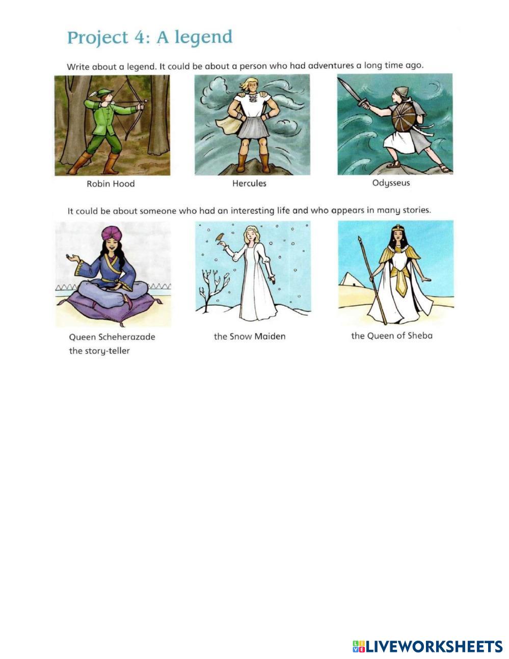 8080501 | Project 4 Writing a Legend | Gieco Tubat