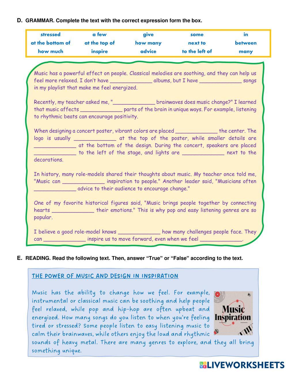 KEYNOTE 2 - LEV… | Free Interactive Worksheets | 8081570