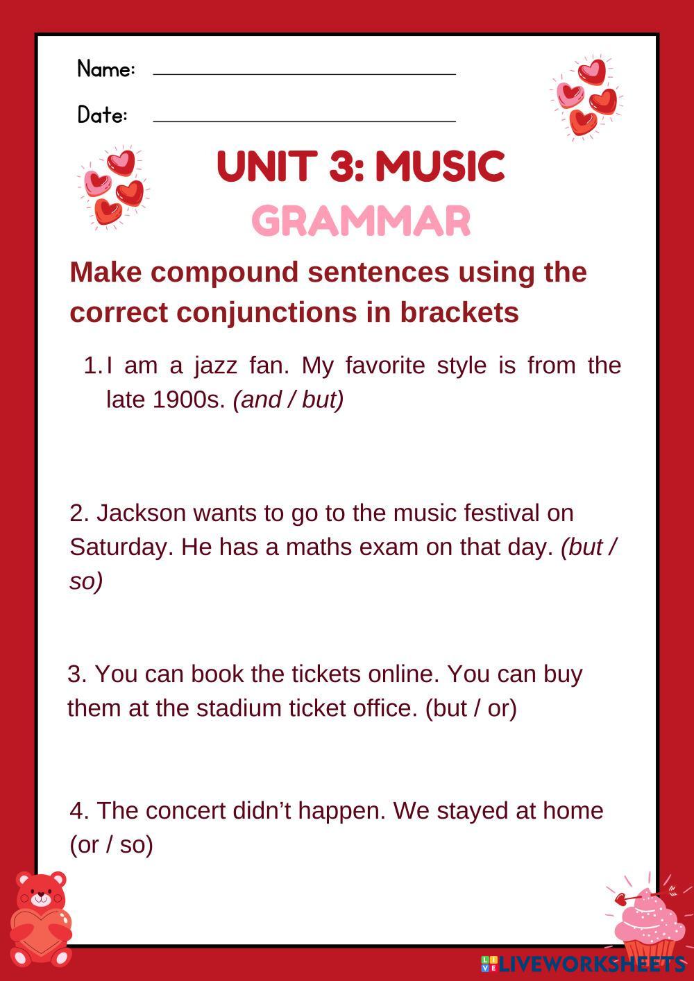 8081927 | GRAMMAR ( UNIT 3: MUSIC) | Nguyen Thi Quynh Anh