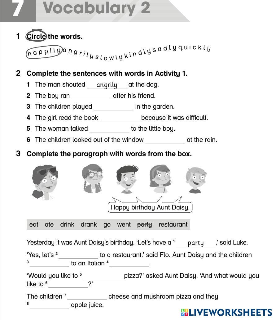 AS3 Unit 7 less… | Free Interactive Worksheets | 8084133