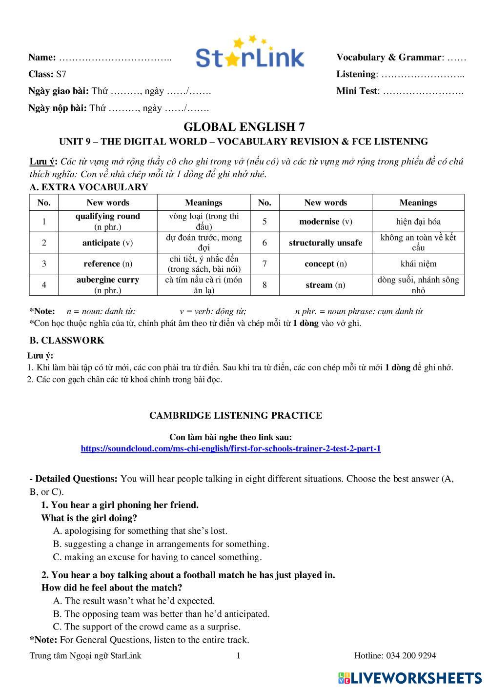 Online_Foreign … | Free Interactive Worksheets | 8086516