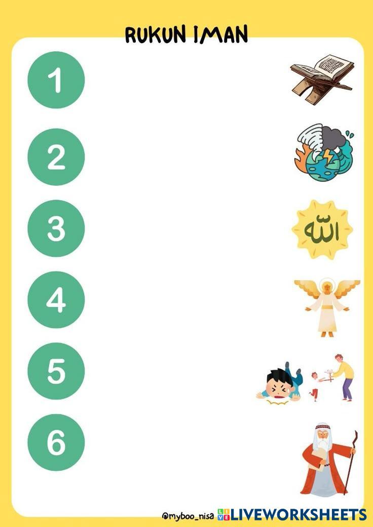 PENDIDIKAN ISL… | Free Interactive Worksheets | 8093911