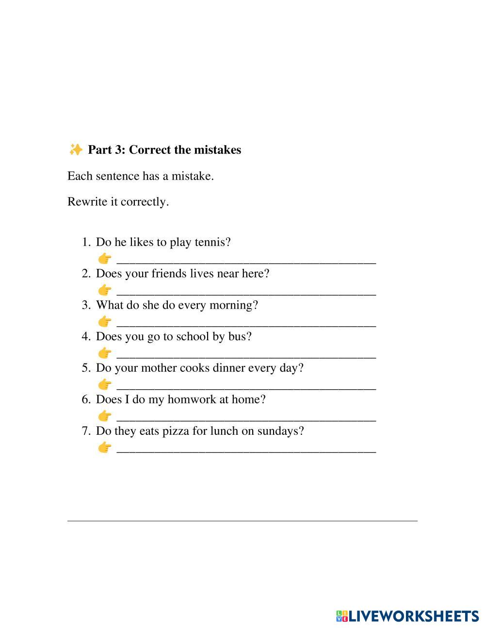 8095747 | Present simple interrogative form | Carolina