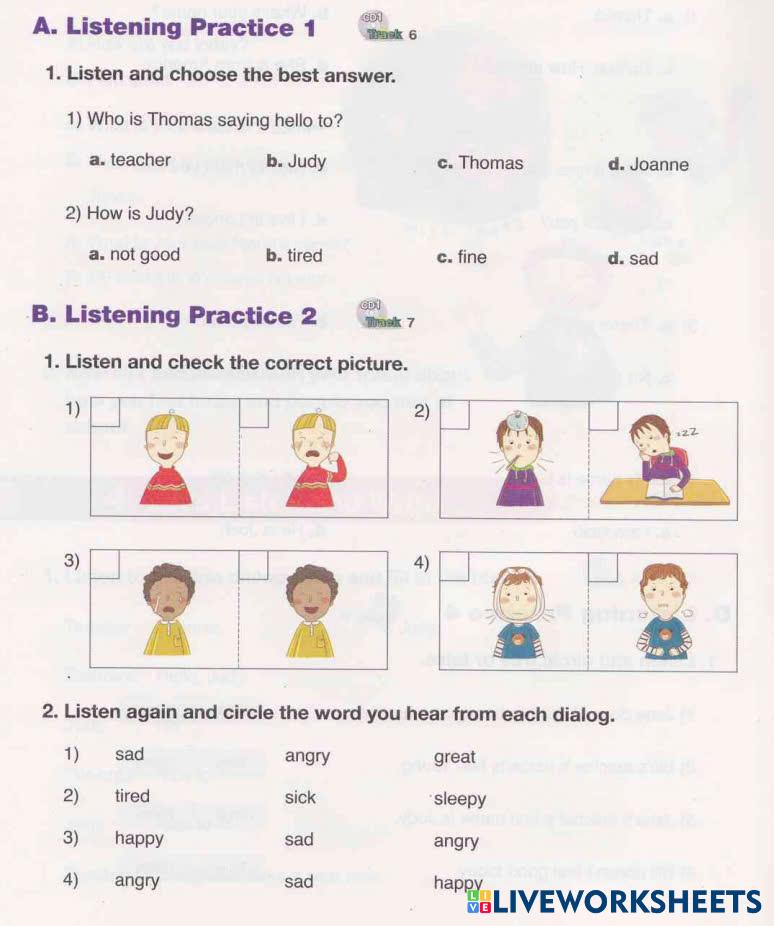 Unit 2_practice 1 and 2 | LiveWorksheets | 8100948