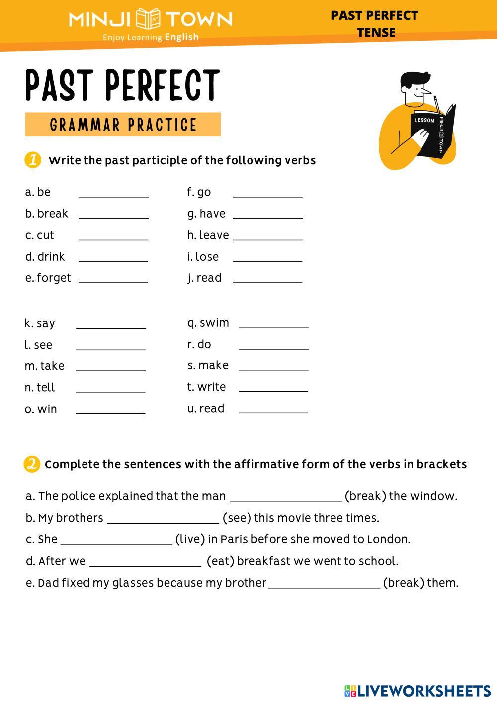 8103892 | past perfect 3 | Jennifer Ibarra